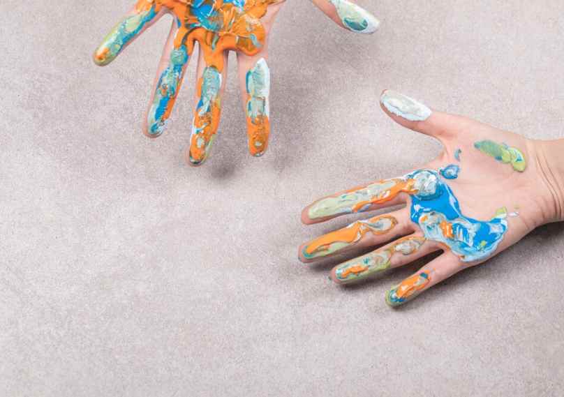 Top 5 Ways to Make Art of Finger Paint | Bonito Designs