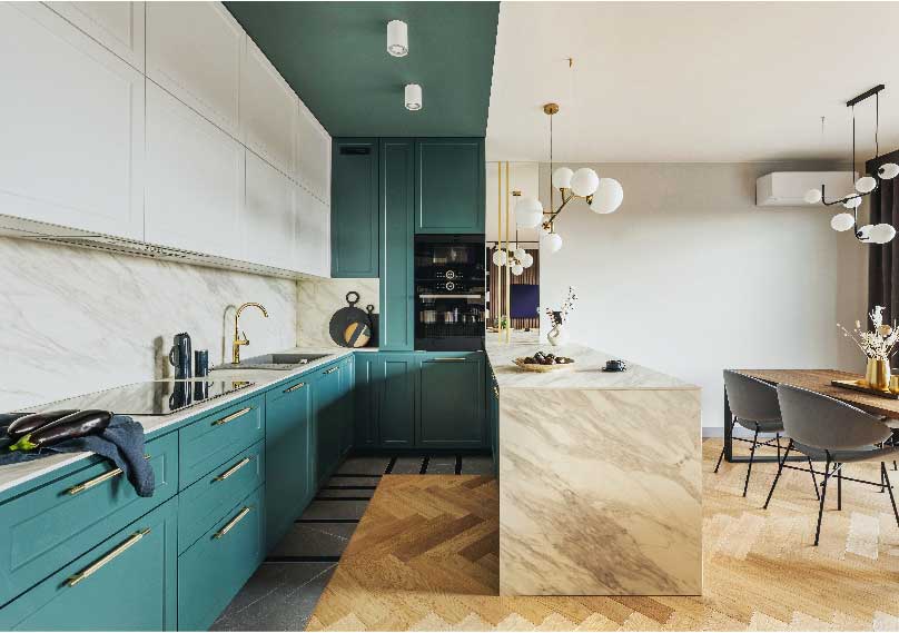 5 Best kitchen corner design ideas - Bonito Designs