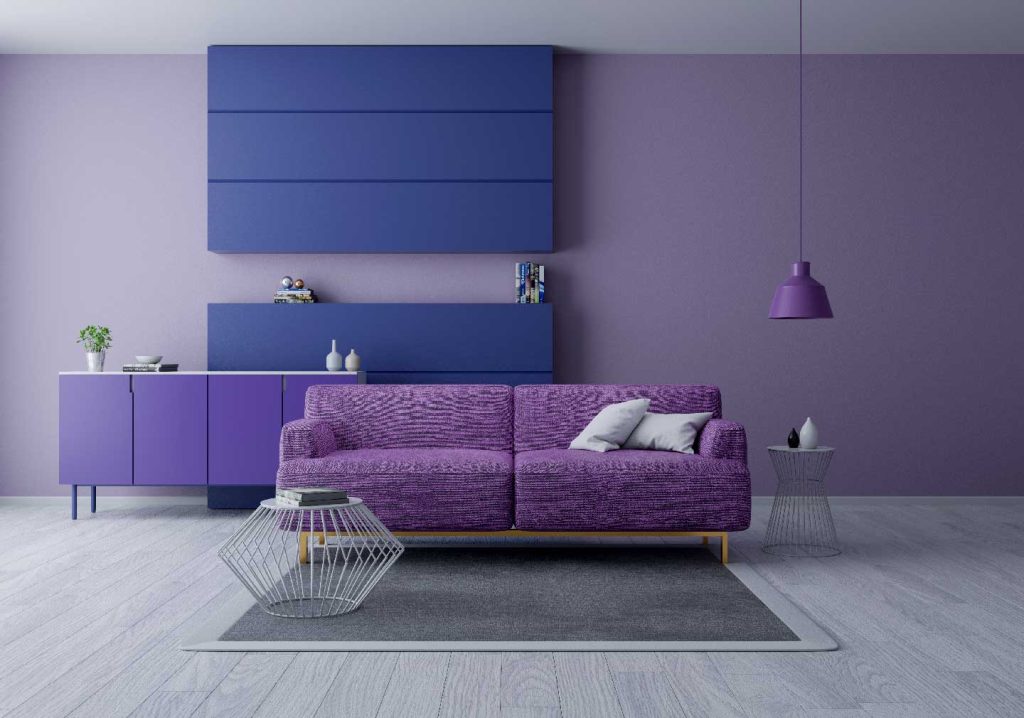 Purple| Navratri Colour of the Day| Significance in Home Interiors