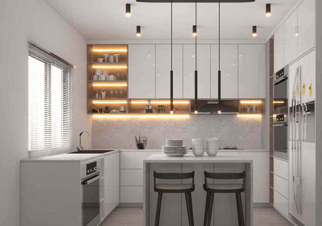 Kitchen Lighting Ideas| Modern Minimalist Interiors| Bonito Designs