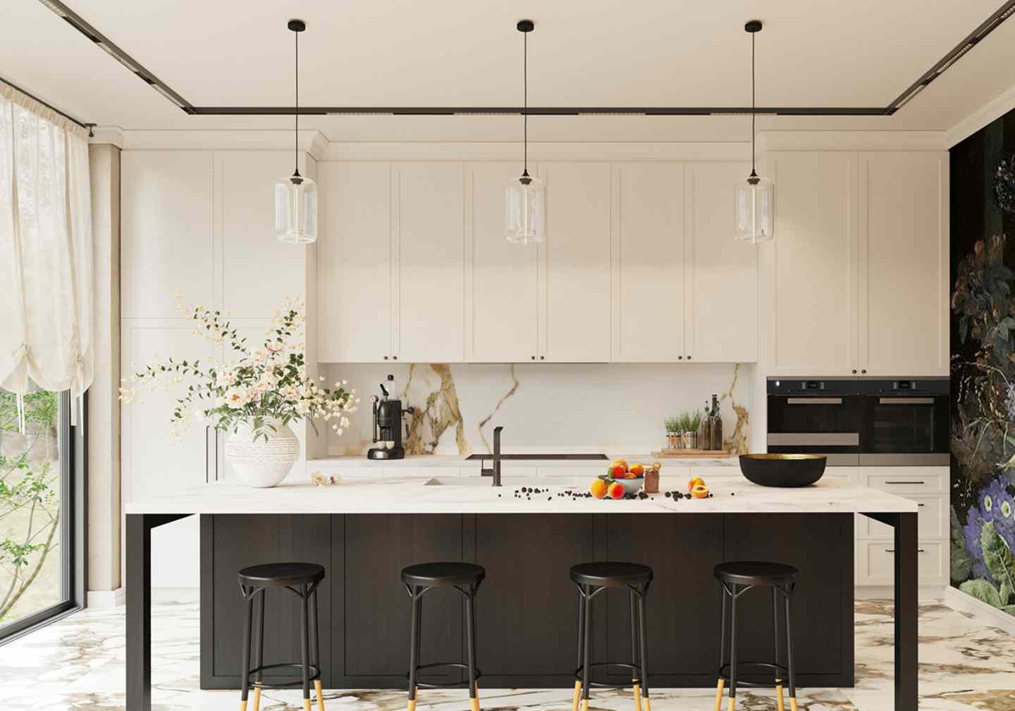 Kitchen Lighting Ideas| Modern Minimalist Interiors| Bonito Designs