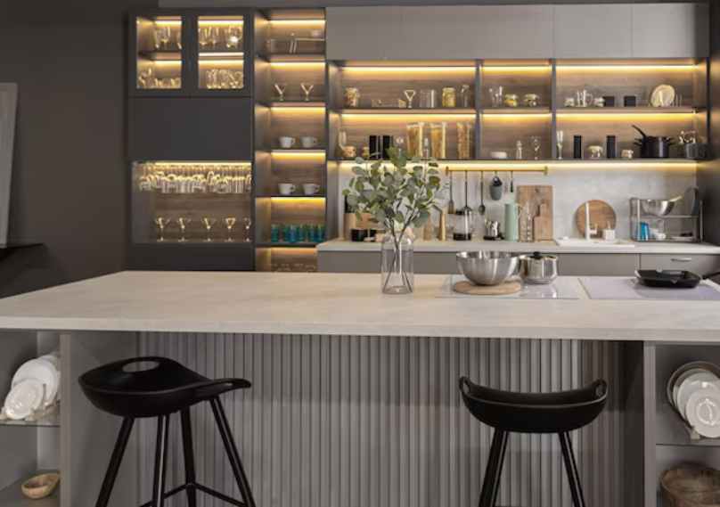 Mocktail Bar Counter Designs| Home Decor| Bonito Designs