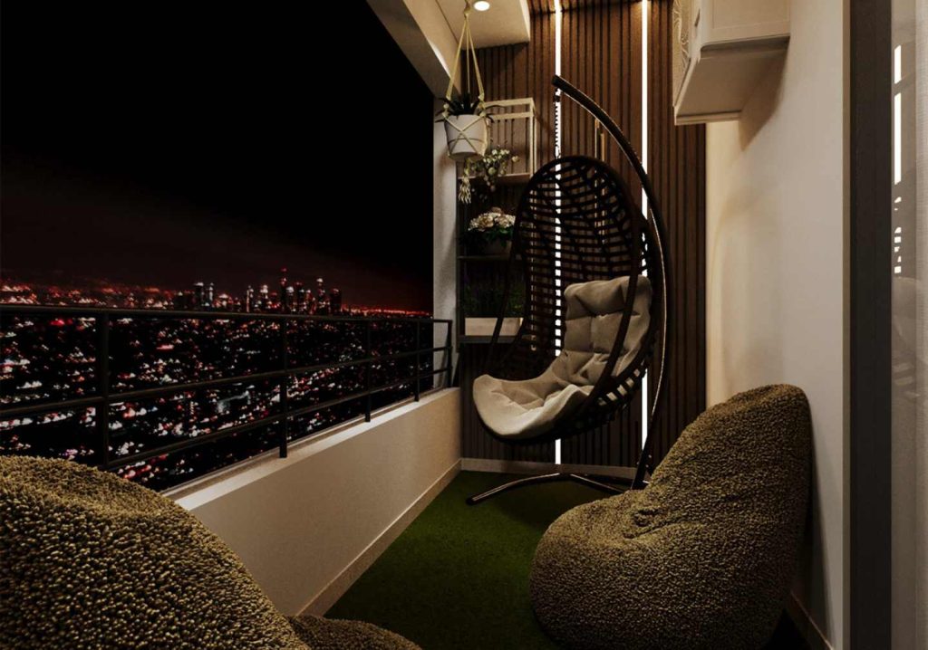 Stylish Small Balcony Design| Small Space, Big Style!